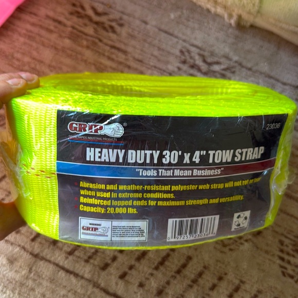 Grip | Other | Brand New Heavy Duty 3 X 4 Tow Strap | Poshmark